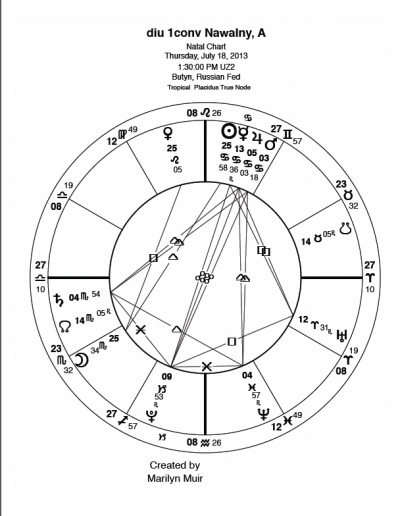 Nawalny (or Navalny), Alexei Anatolievich Ongoing Study – Marilyn Muir