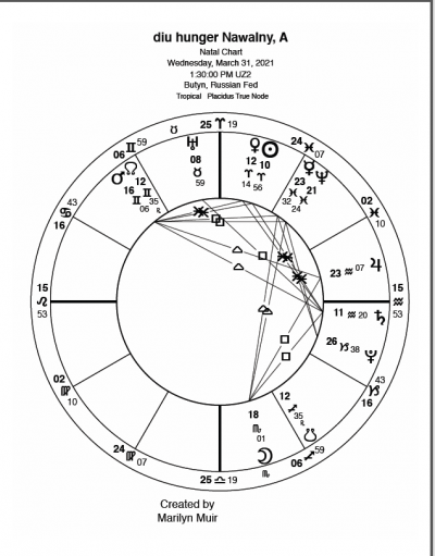 Nawalny (or Navalny), Alexei Anatolievich Ongoing Study – Marilyn Muir